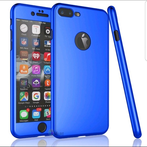 Accessories | Iphone 78 Fashion 36 Full Cover Case Blue | Poshmark
